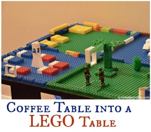 Turn a Coffee Table into a LEGO Table - U Create