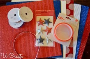 DIY Patriotic Headband with Mini Hat - U Create