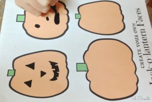Blank Jack o Lantern Faces Printables