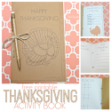 DIY Thanksgiving Activity Book - U Create