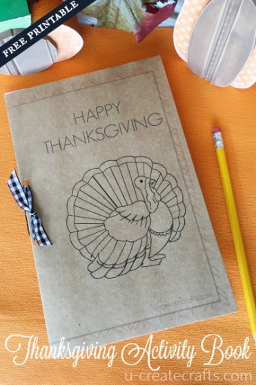 DIY Thanksgiving Activity Book - U Create