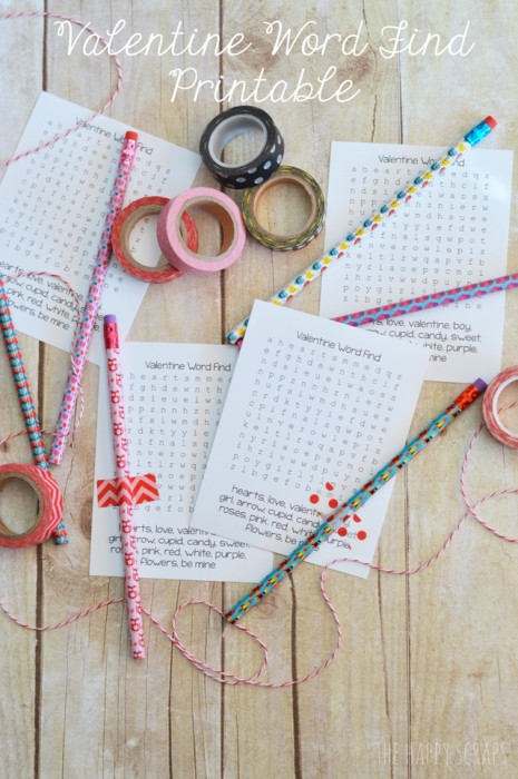 Valentine Classroom Printables