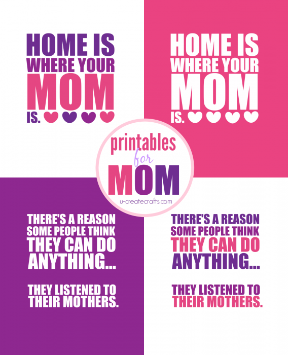 DIY Mother's Day Frames - U Create
