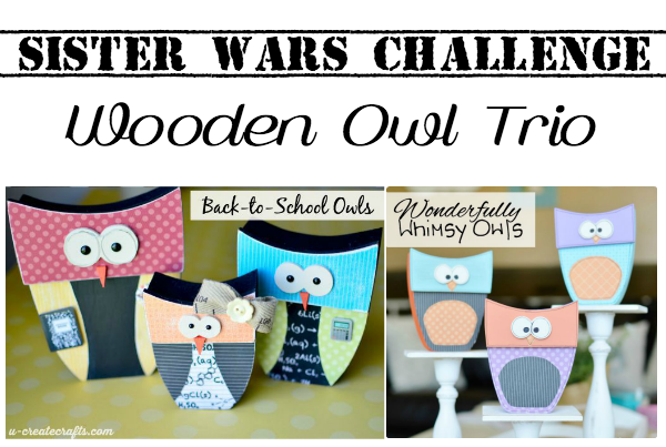 DIY Wooden Owls - U Create