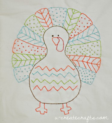 Fall Turkey Printable - U Create