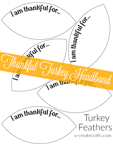 Thankful Turkey Headband - U Create