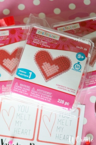 Valentine Printable for Perler Beads - U Create