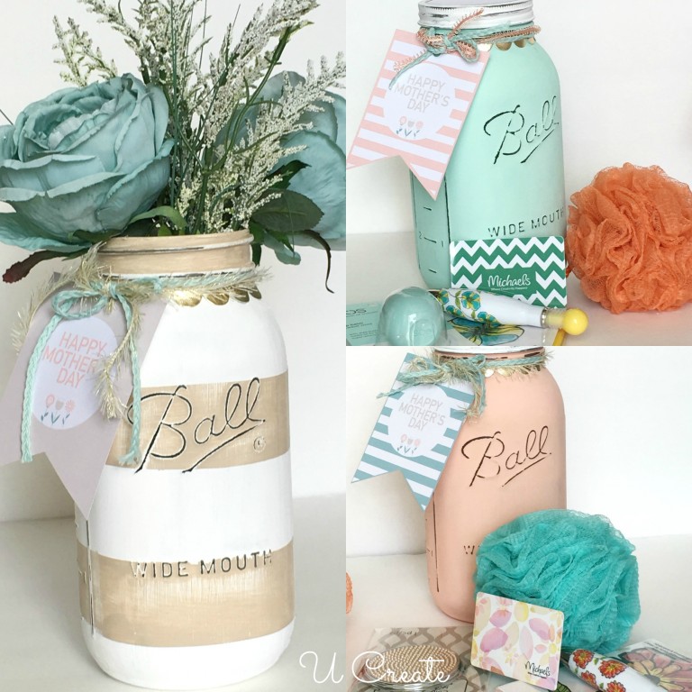 DIY Mother's Day Mason Jars