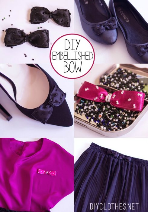 DIY Embellished Bow - U Create
