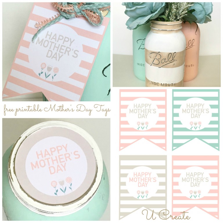 DIY Mother's Day Mason Jars