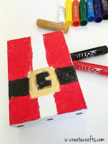 DIY Christmas Canvas Art - U Create