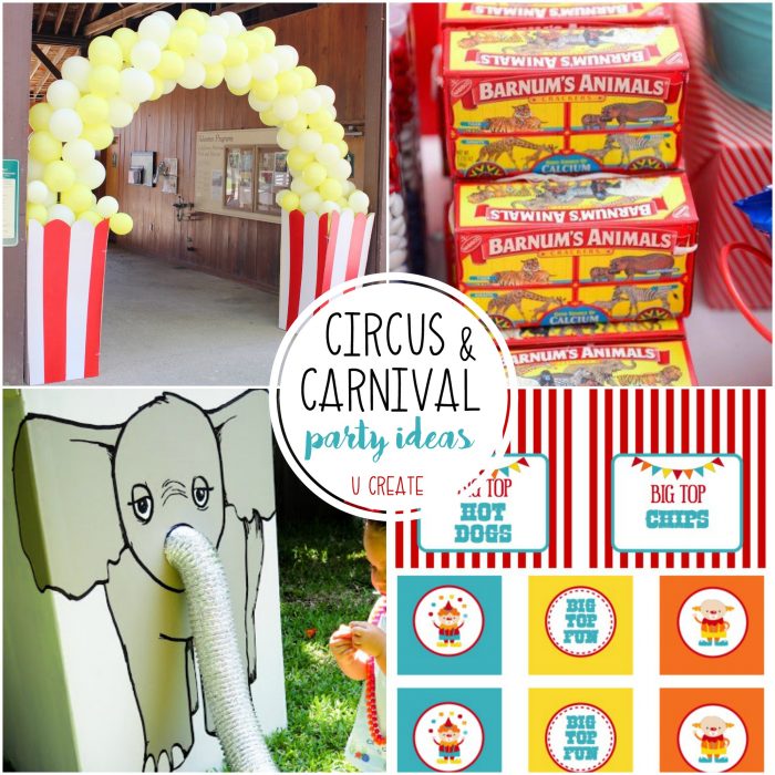 The Greatest Showman birthday / circus party ideas