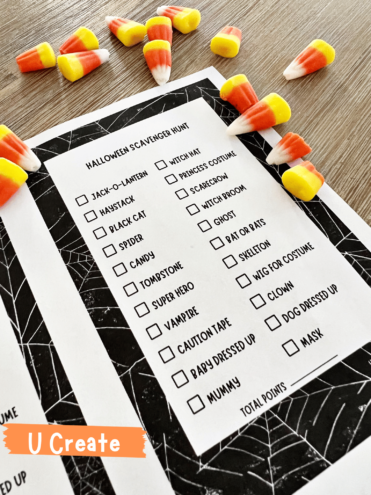 Halloween Scavenger Hunt