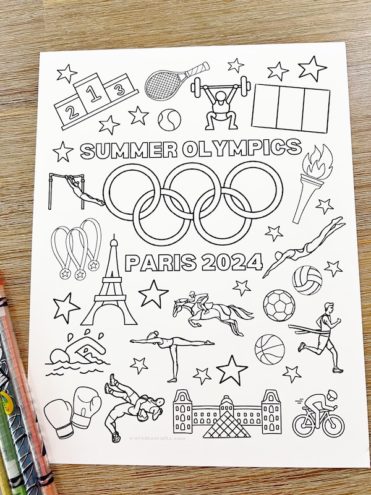 Summer Olympics Coloring Pages - U Create