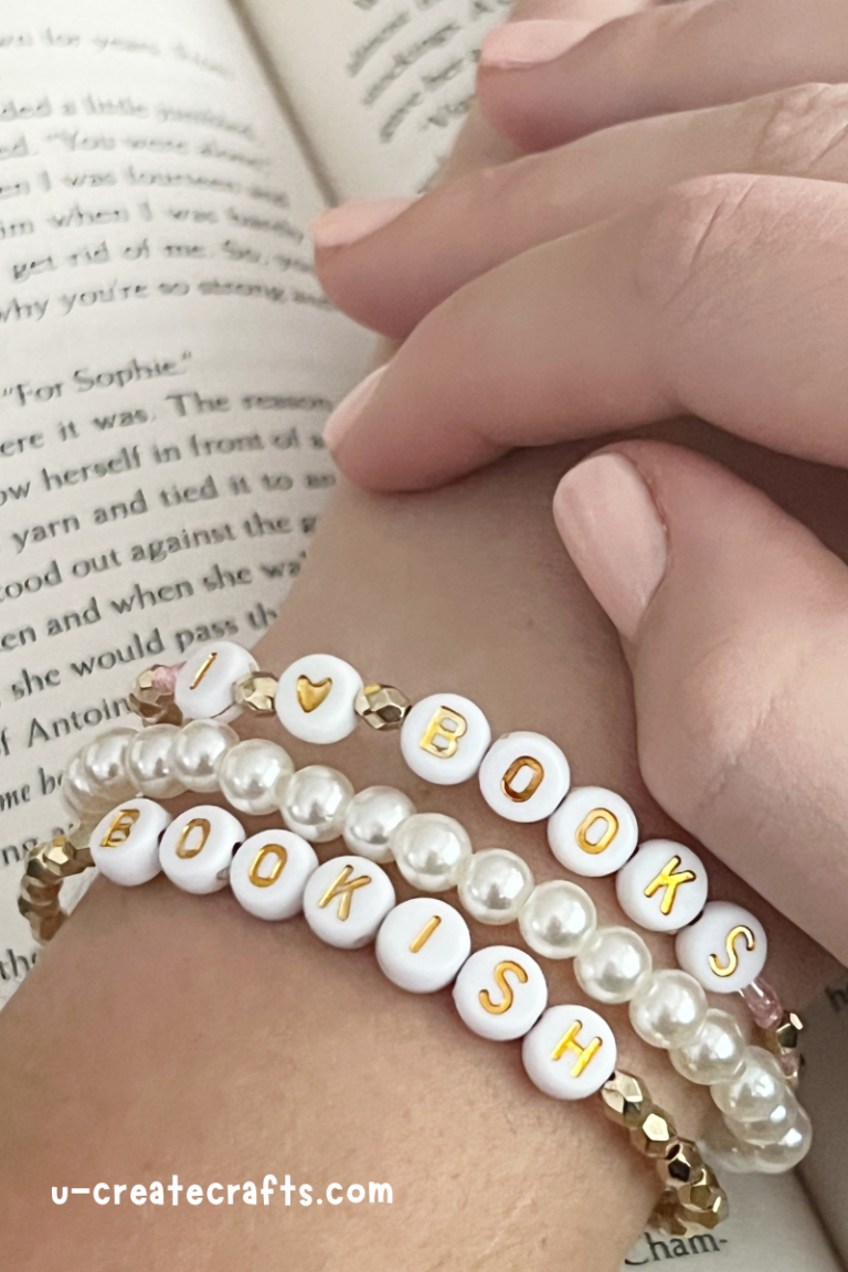 DIY Bookish Beaded Bracelets - U Create